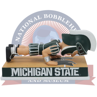 Sparty Michigan State Spartans Mascot Kissing the Court Bobblehead ...