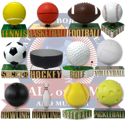 Sports Ball Bobble Series – National Bobblehead HOF Store