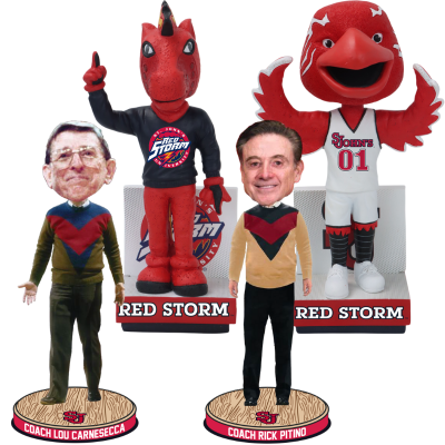 St. John's Red Storm Bobbleheads (Presale) – National Bobblehead HOF Store