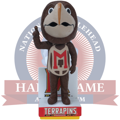 Testudo Maryland Terrapins Mascot Bobblehead (Presale) – National ...