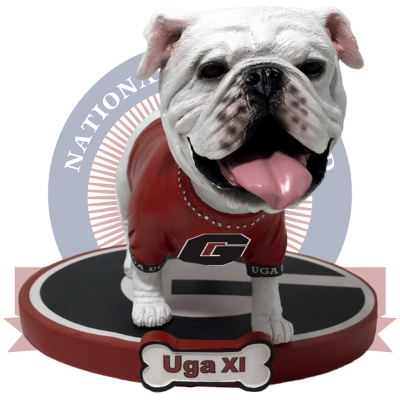 Uga Georgia Bulldogs Live Bulldog Bobbleheads – National Bobblehead HOF ...