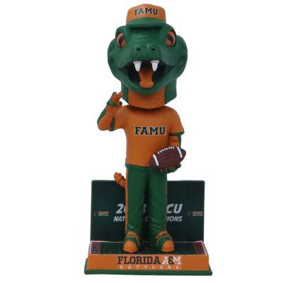 Florida A&M Rattlers 2023 HBCU National Champions Mascot Bobbleheads ...