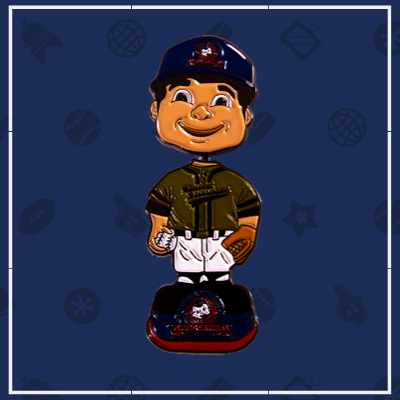 Bobblehead Pin – National Bobblehead HOF Store