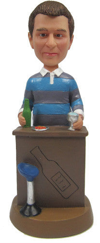 Bartender Bobblehead – National Bobblehead HOF Store