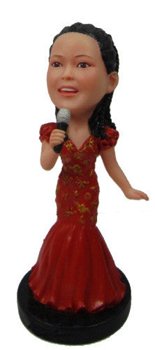 Female Singer Bobblehead #2 – National Bobblehead HOF Store