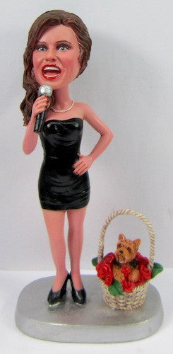 Female Singer Bobblehead #3 – National Bobblehead HOF Store