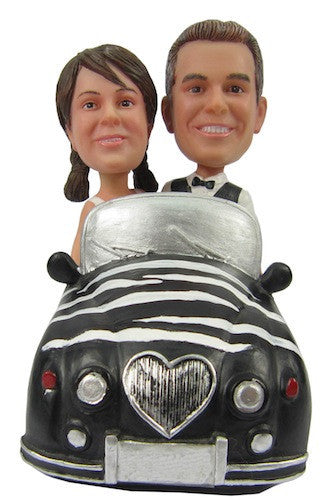 Couple in Car Bobbleheads #2 – National Bobblehead HOF Store