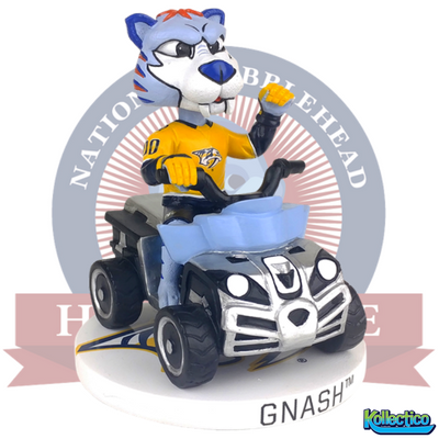 Gnash Nashville Predators ATV Bobblehead – National Bobblehead HOF Store