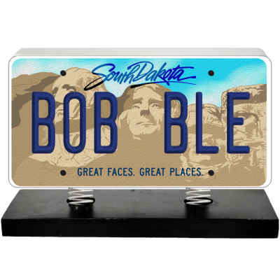 License Plate Bobbles – National Bobblehead HOF Store